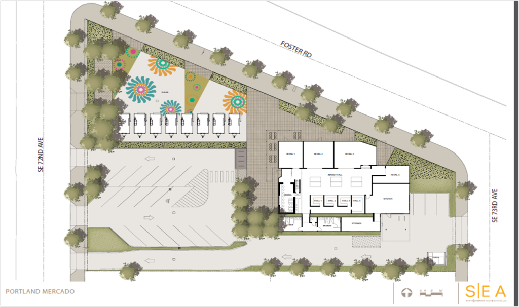 Under Construction on SE Foster: the Portland Mercado