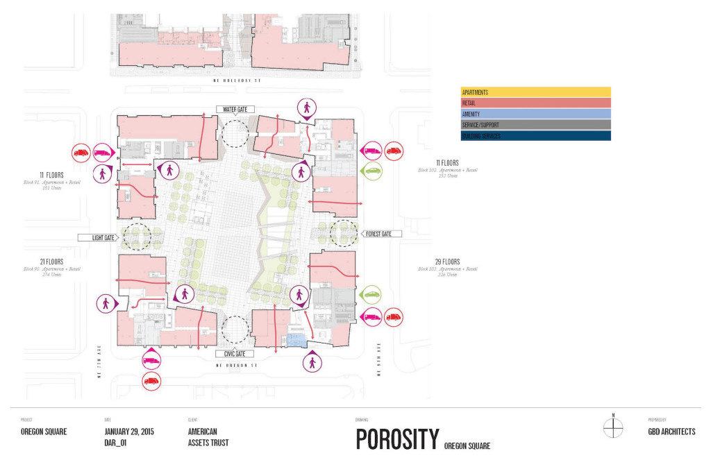 Washington Square Mall Oregon Map