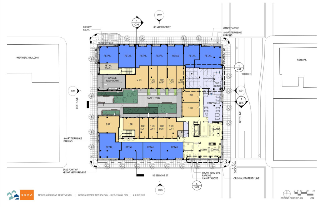 Modera Belmont continuing through Design Review – Next Portland