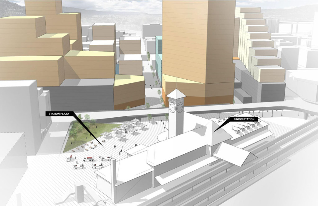 Concepts released for redevelopment of USPS site - Next Portland