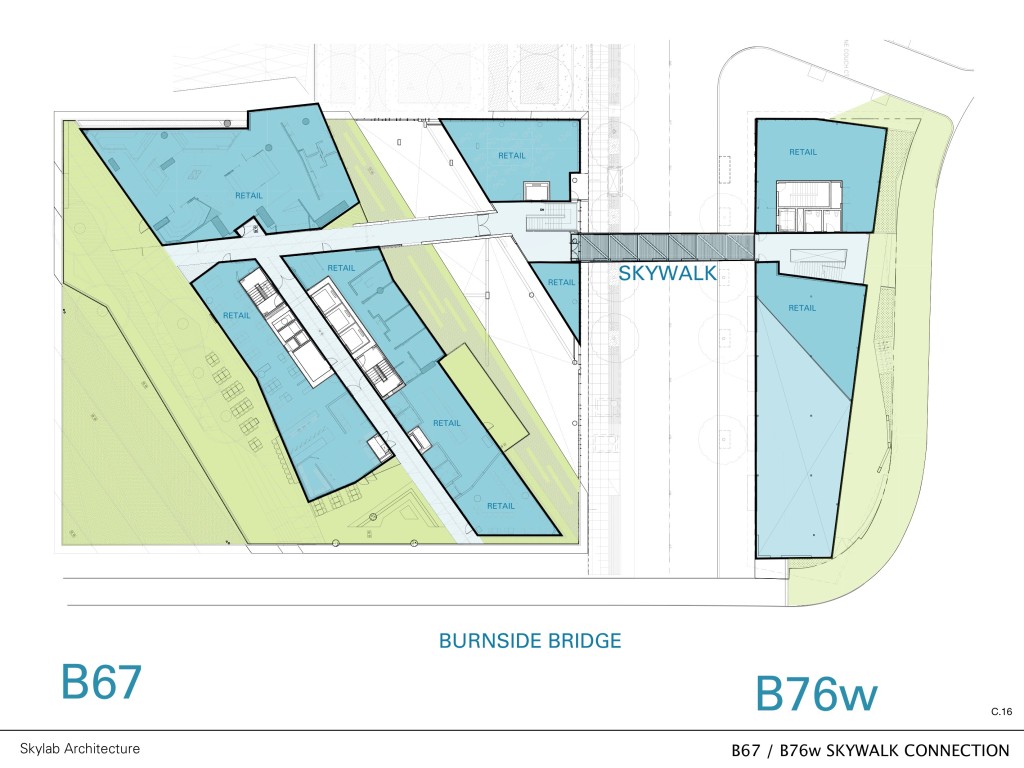 Skylab presents skywalk to Design Commission (images) - Next Portland