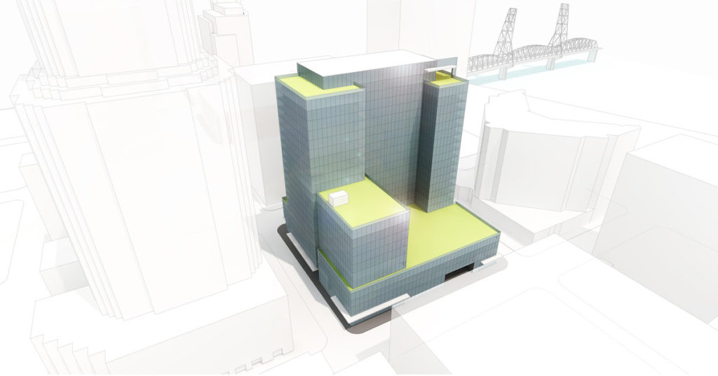 Design Advice Offered For New High Rise East of KOIN Tower (images ...