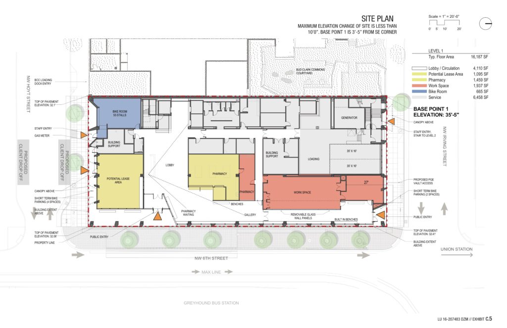 Design Commission approves Multnomah County Health Dept HQ (images ...