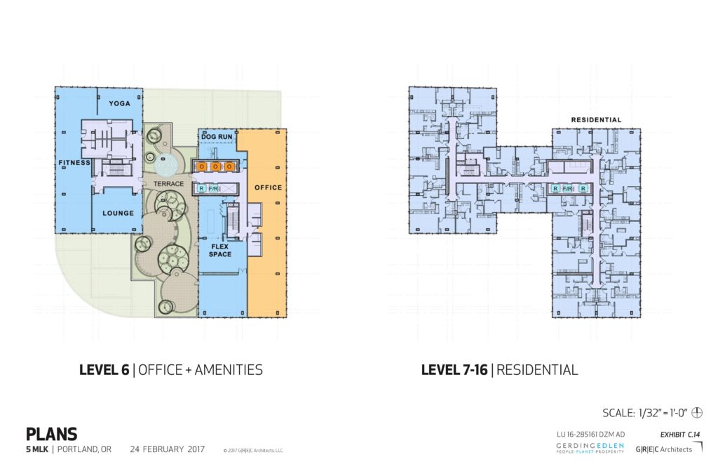 5 MLK Reviewed by Design Commission (images) – Next Portland