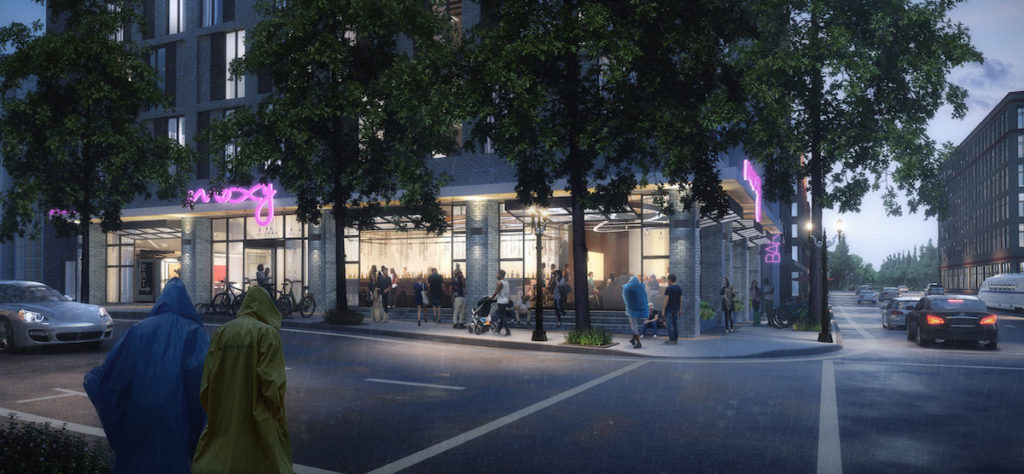 Moxy Hotel receives Design Advice (images) - Next Portland