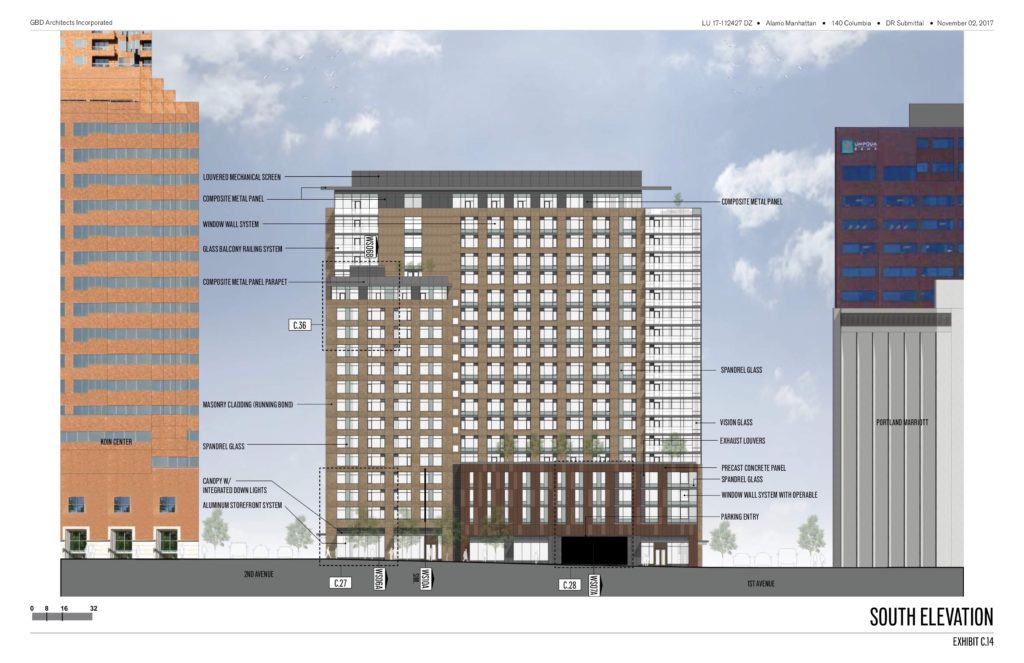 Design Commission Approves 140 SW Columbia St (images) - Next Portland