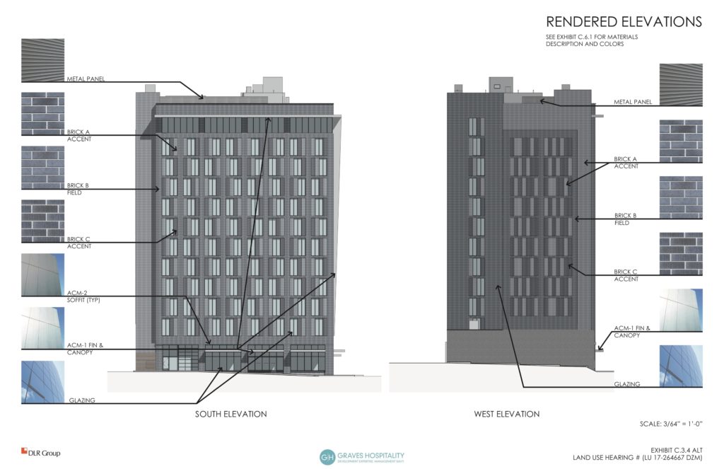 Moxy Hotel Approved by Design Commission (images) - Next Portland
