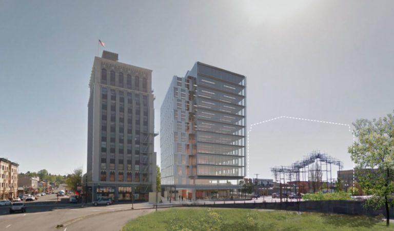 12-story Office Building at the Weatherly Site Receives Design Advice ...