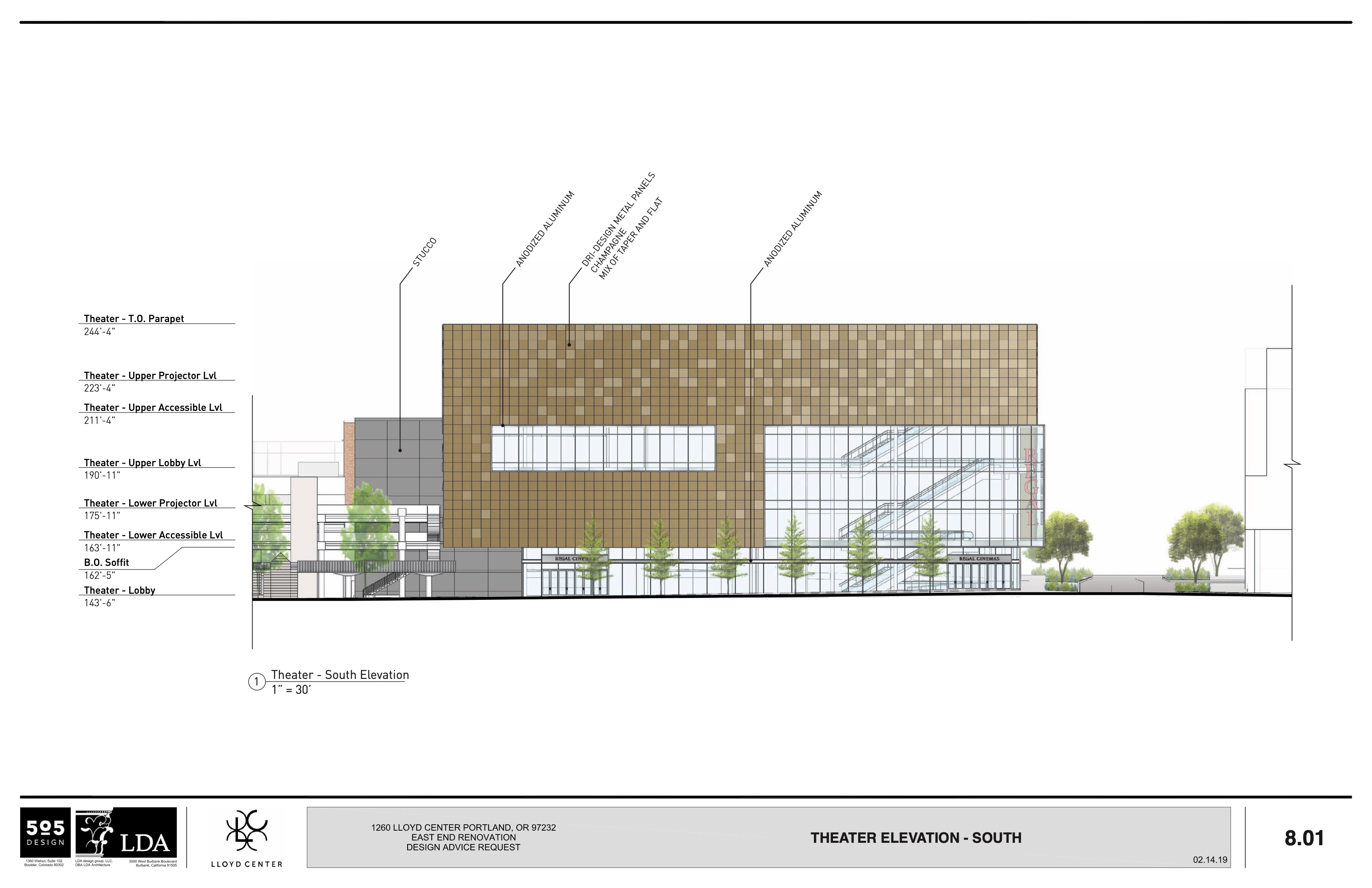Revised Concept for Lloyd Theater Addition Receives Design Advice ...