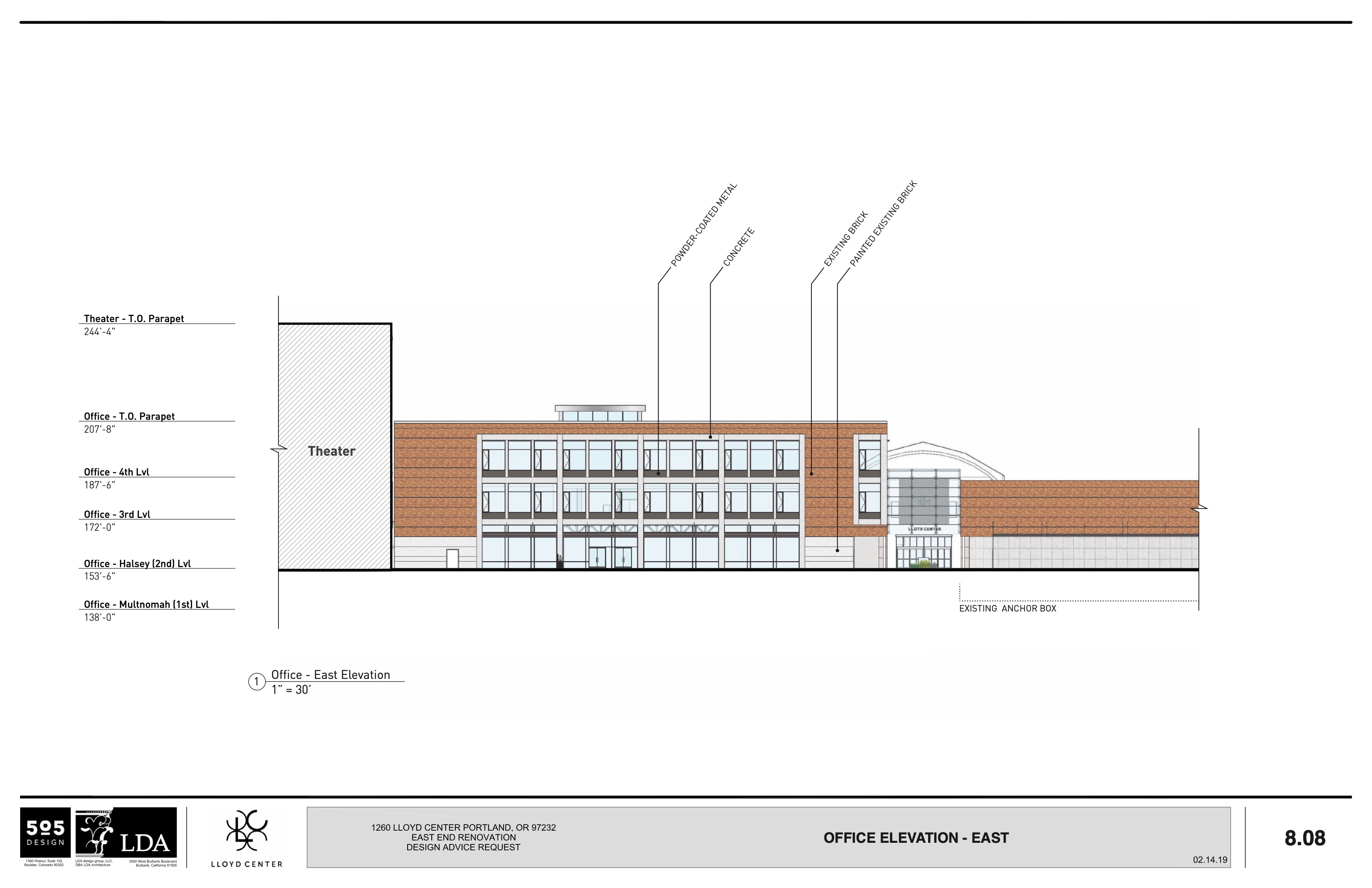 Revised Concept for Lloyd Theater Addition Receives Design Advice ...