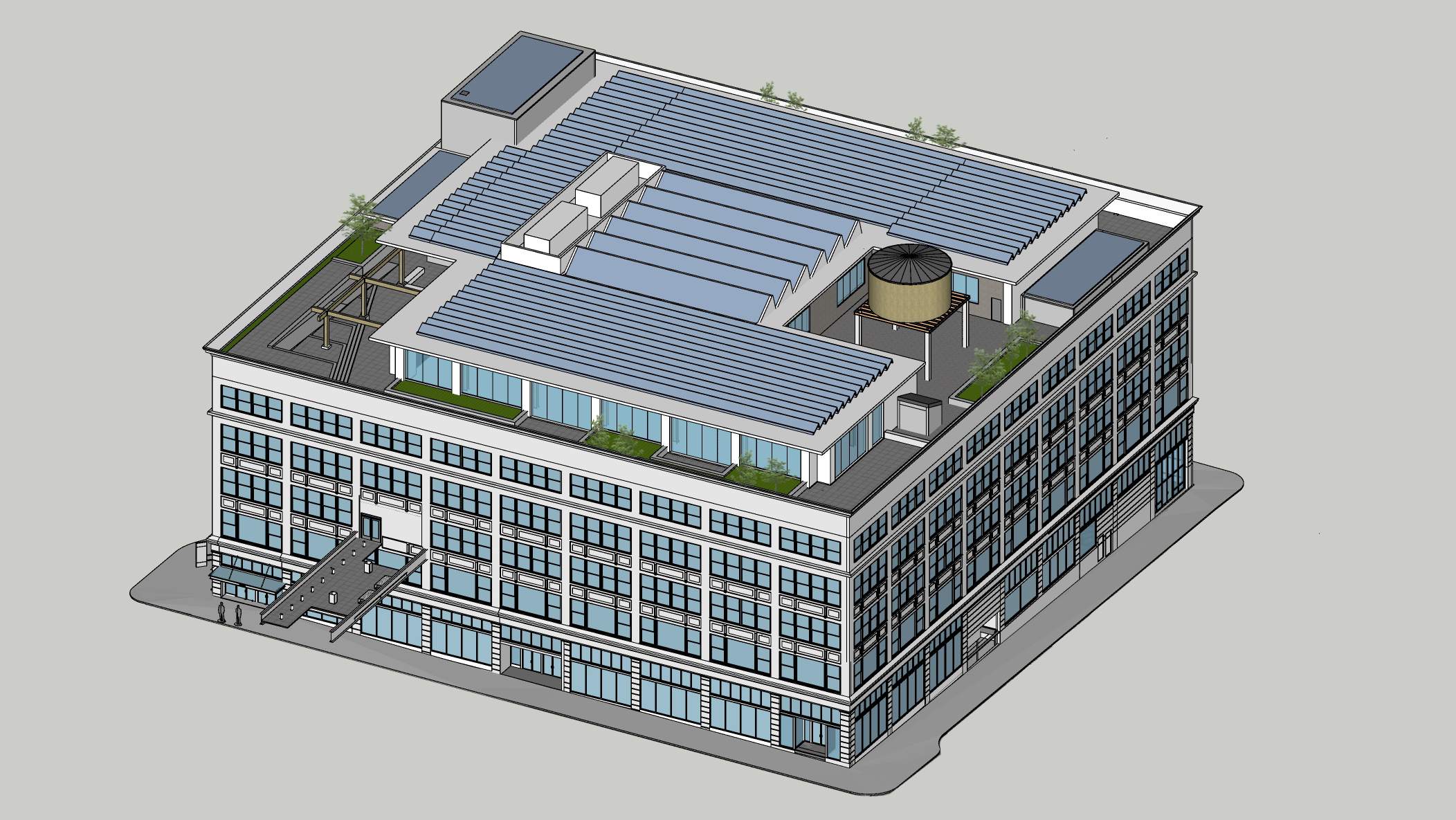 Penthouse Addition Proposed to Galleria (images) – Next Portland