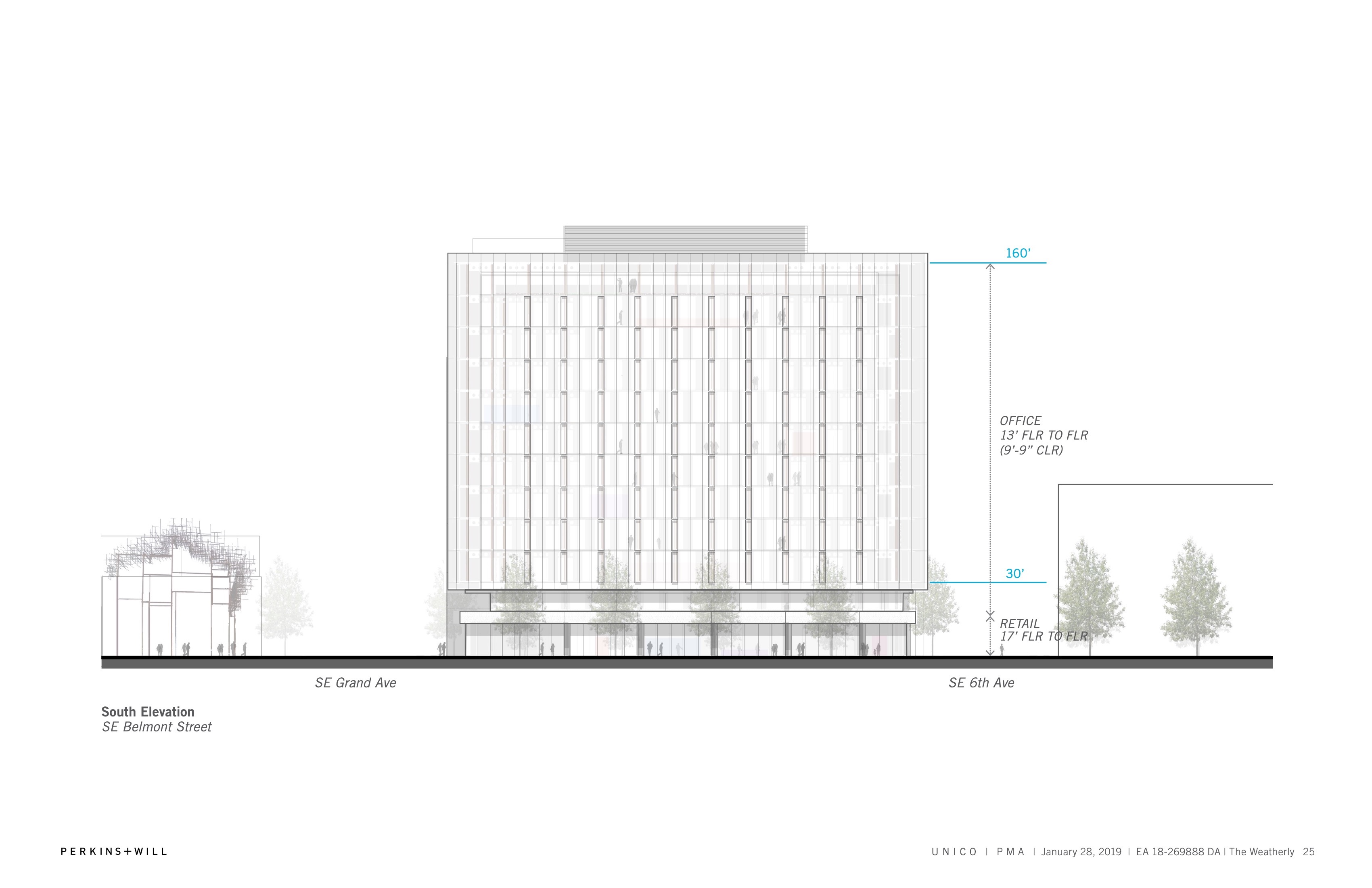 12-story Office Building at the Weatherly Site Receives Design Advice ...