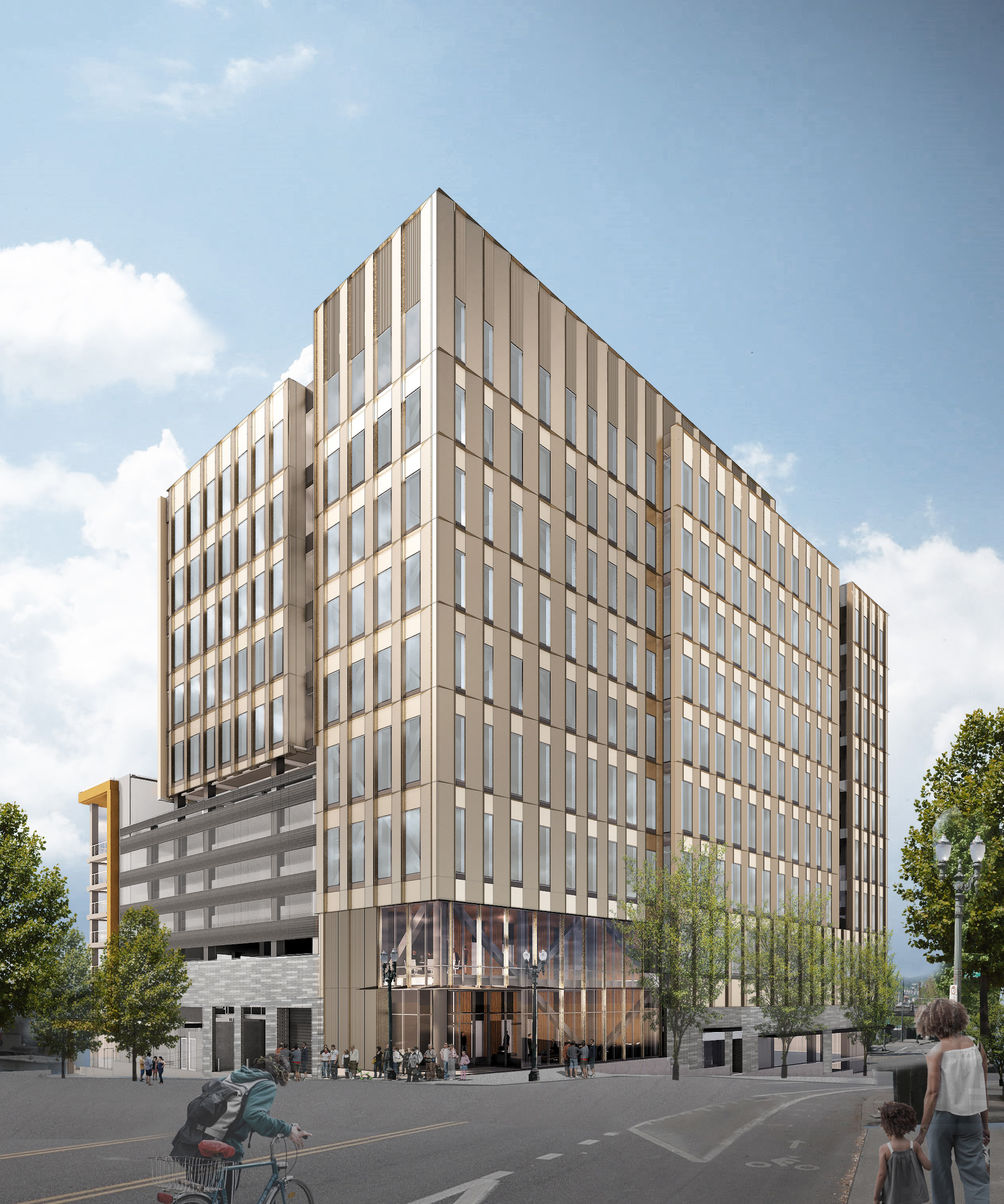 100 Multnomah Office Building Approved by Design Commission (images ...