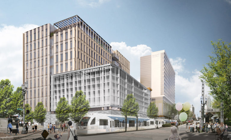 100 Multnomah Office Building Approved by Design Commission (images ...