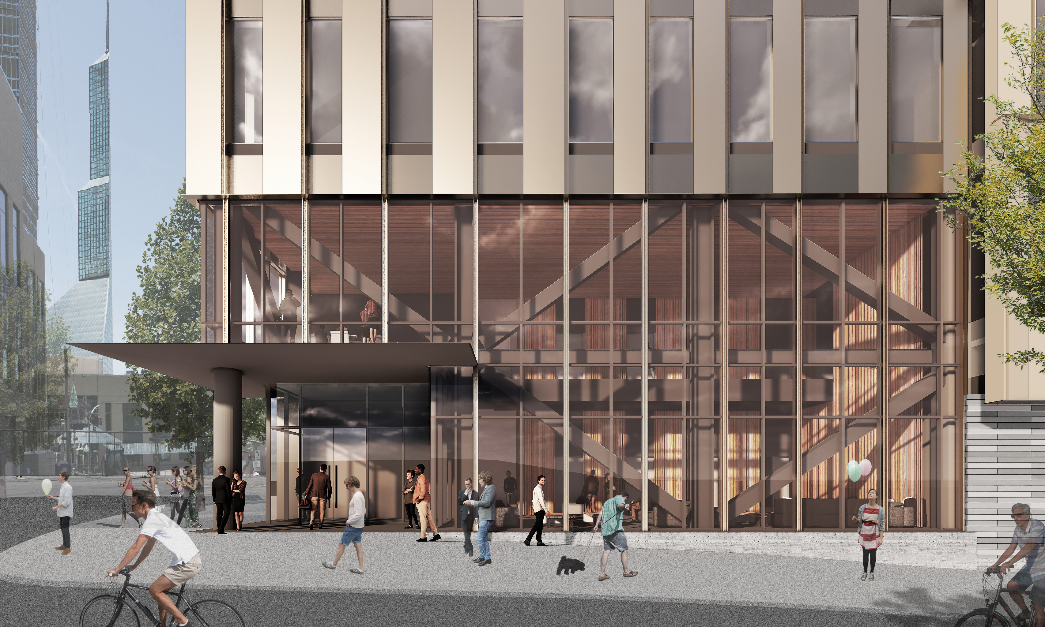 100 Multnomah Office Building Approved by Design Commission (images ...
