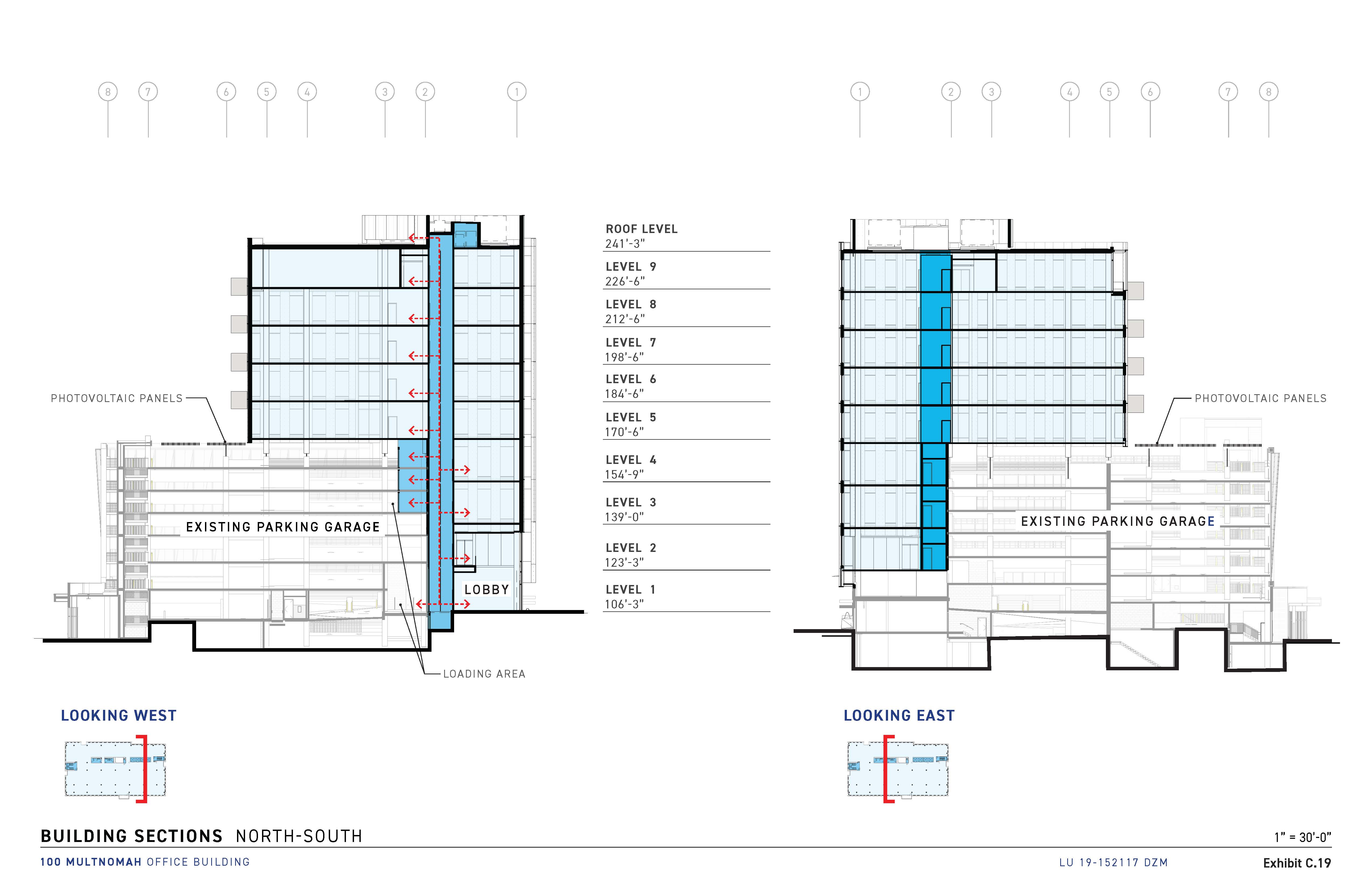 100 Multnomah Office Building Approved by Design Commission (images ...