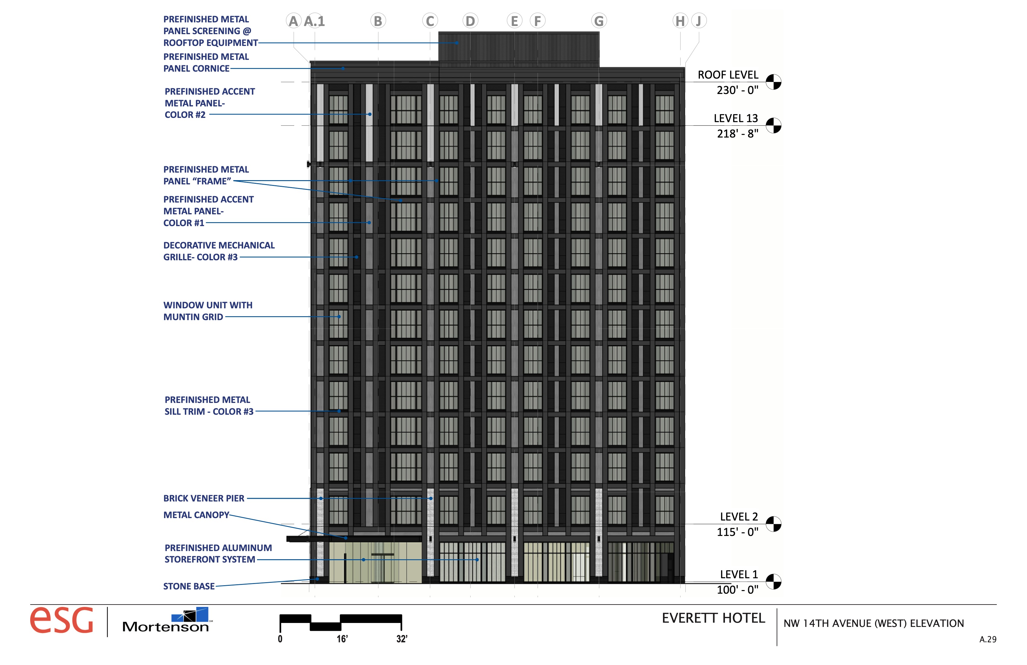 Everett Hotel Receives Design Advice (images) – Next Portland