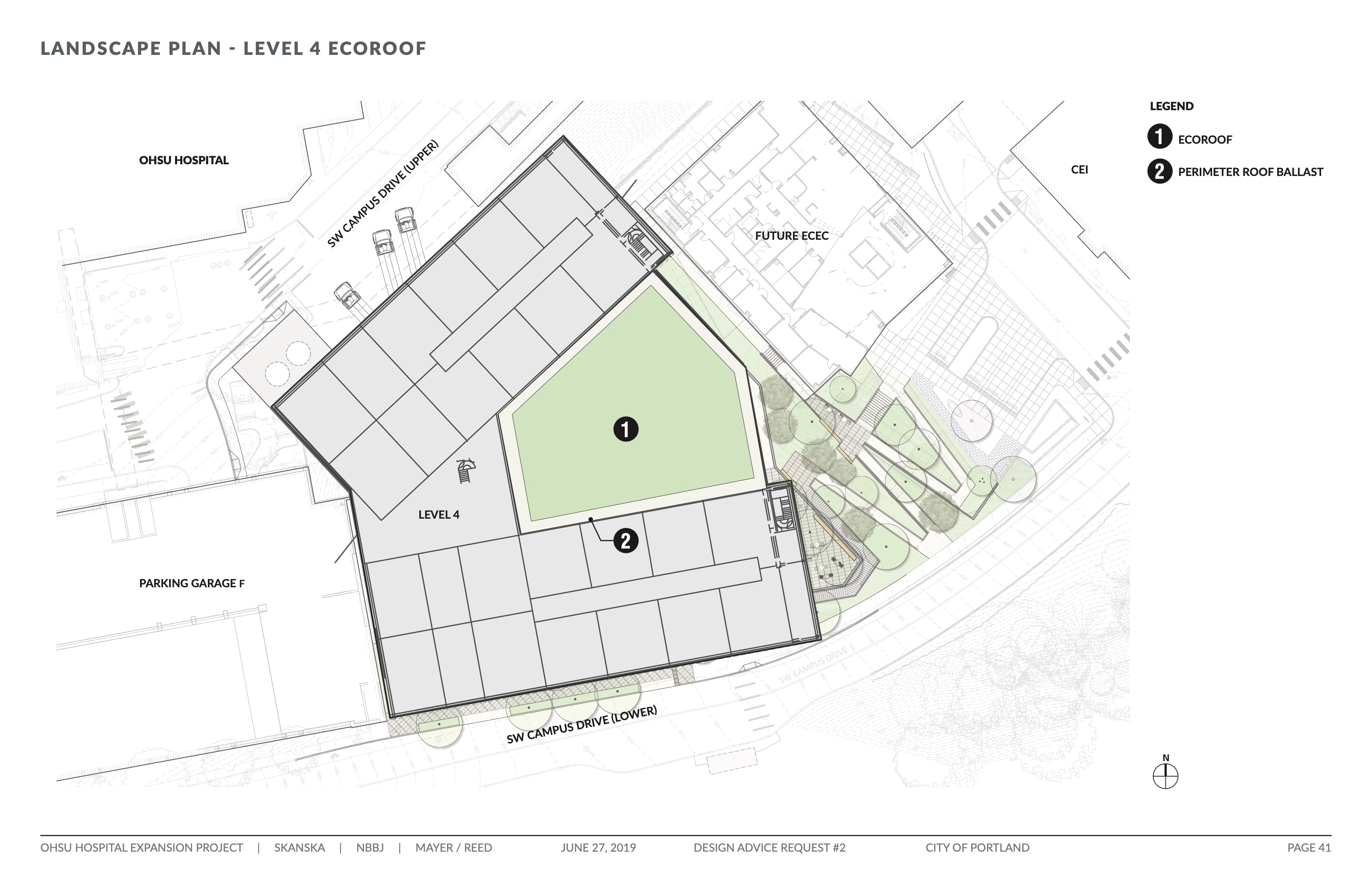 OHSU Hospital Expansion Returns in Front of Design Commission (images ...