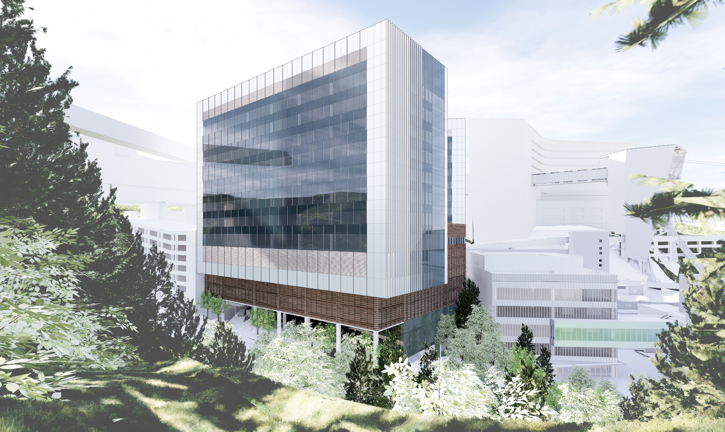 OHSU Hospital Expansion Returns in Front of Design Commission (images ...