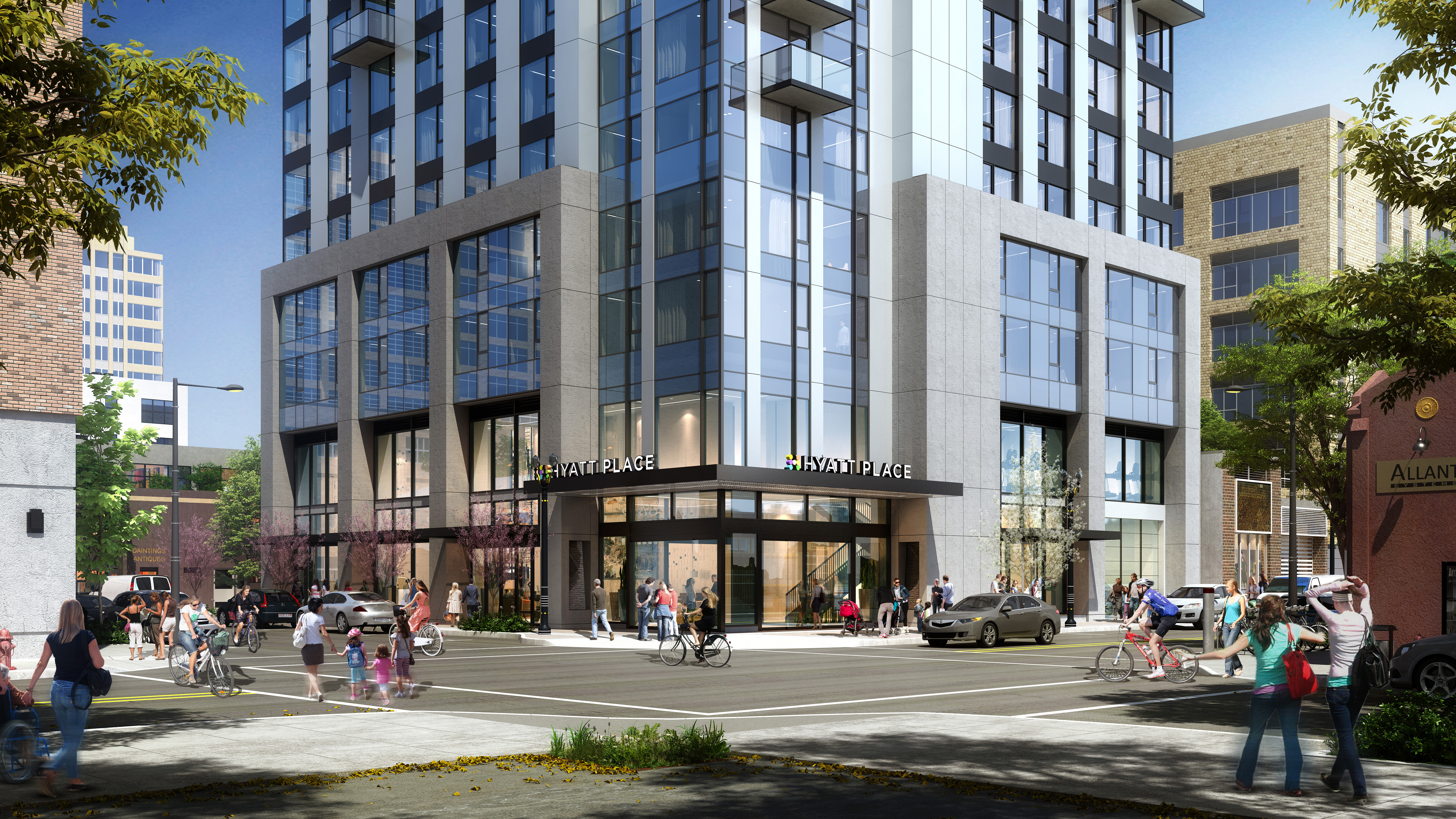 Hyatt Place & Allison Residences Approved, Appealed to City Council ...