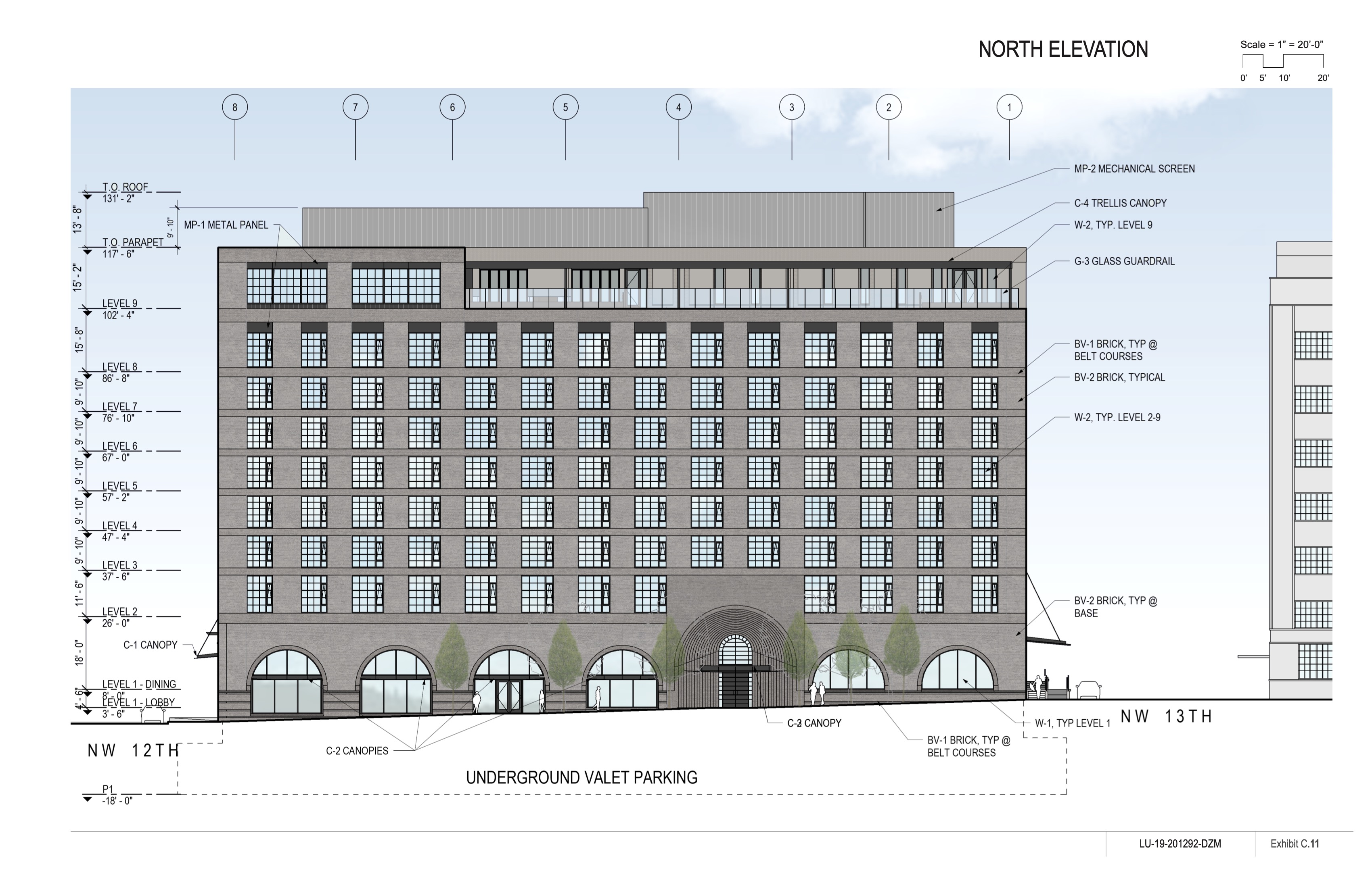 Portland Proper Hotel Hotel Approved by Design Commission (images ...