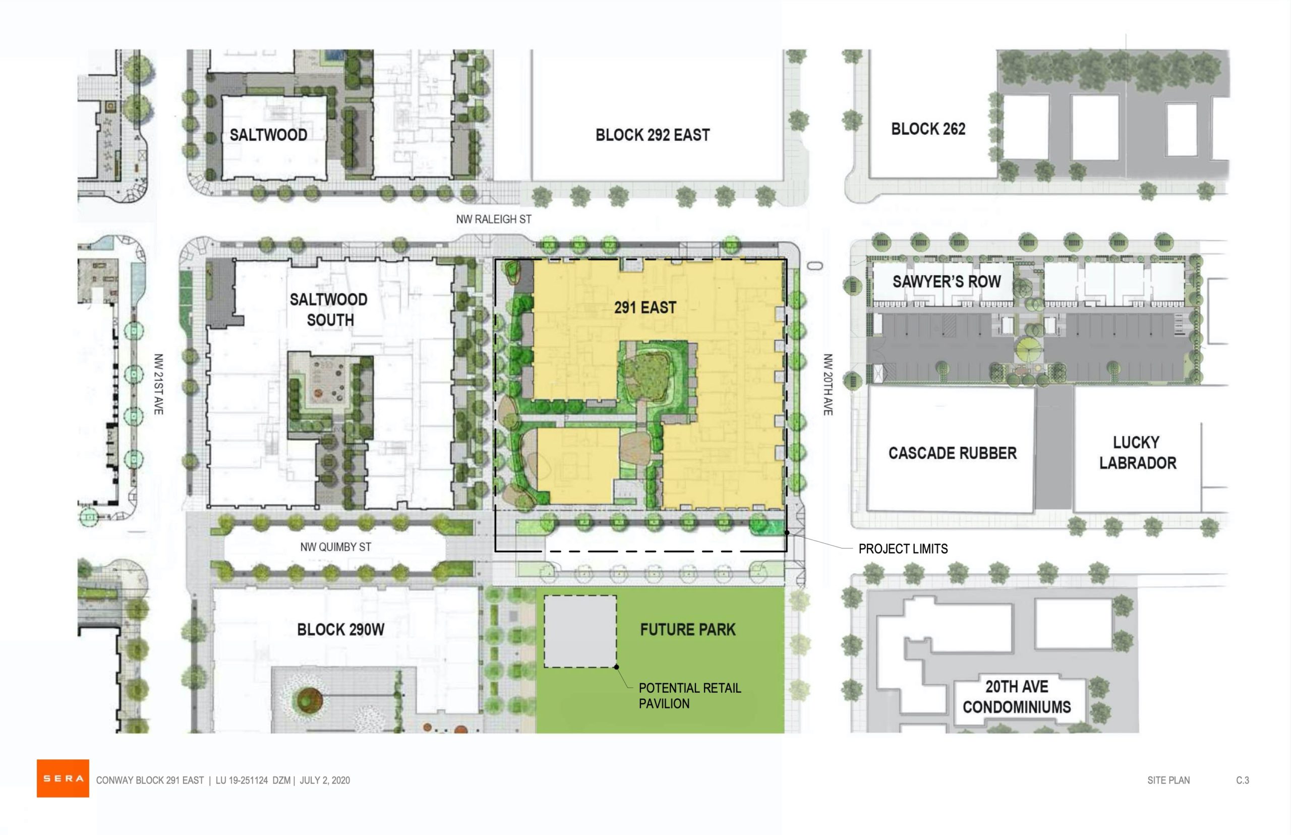 Con-way Block 291E Approved by Design Commission (images) – Next Portland