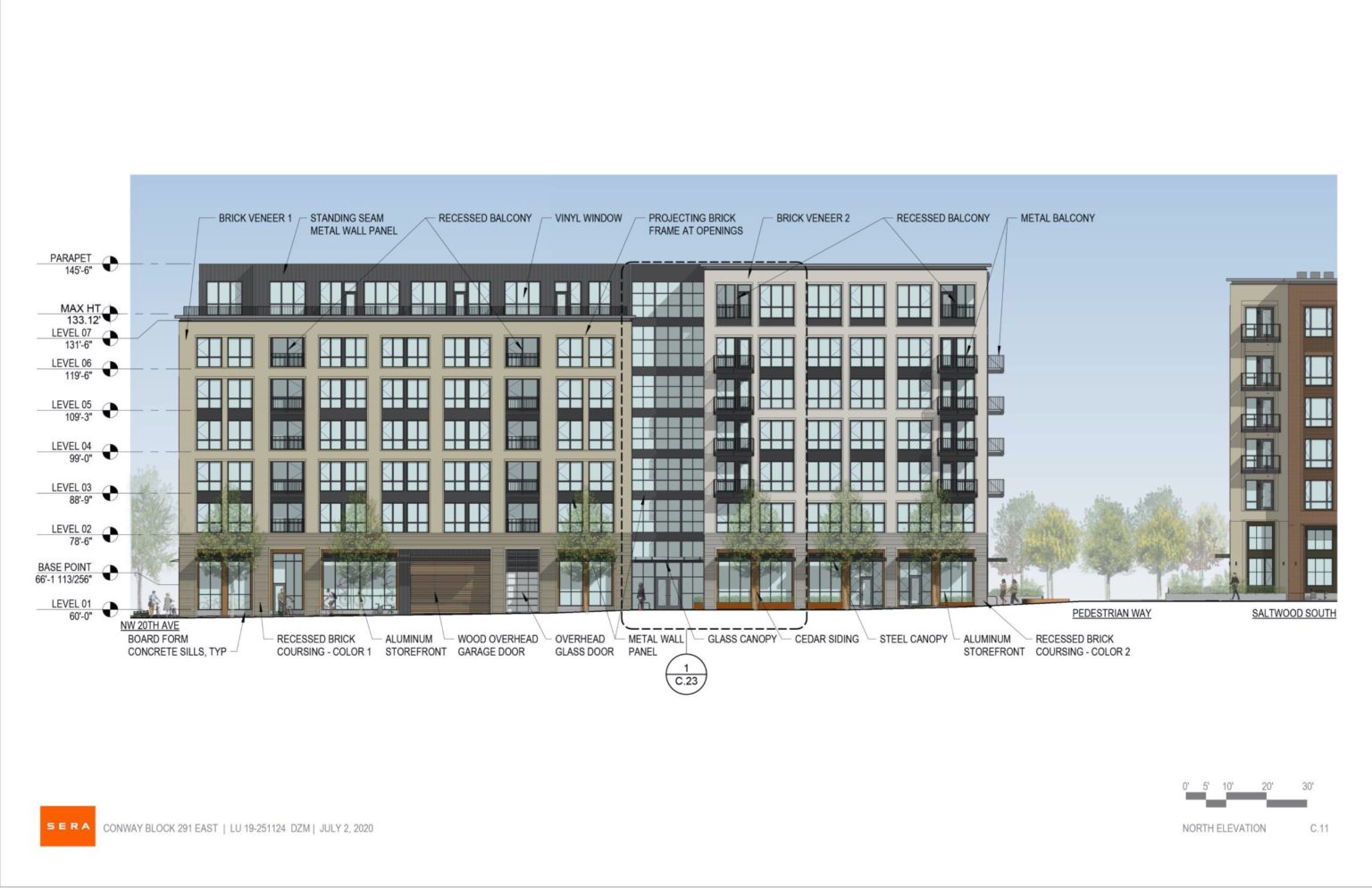 Con-way Block 291E Approved by Design Commission (images) – Next Portland