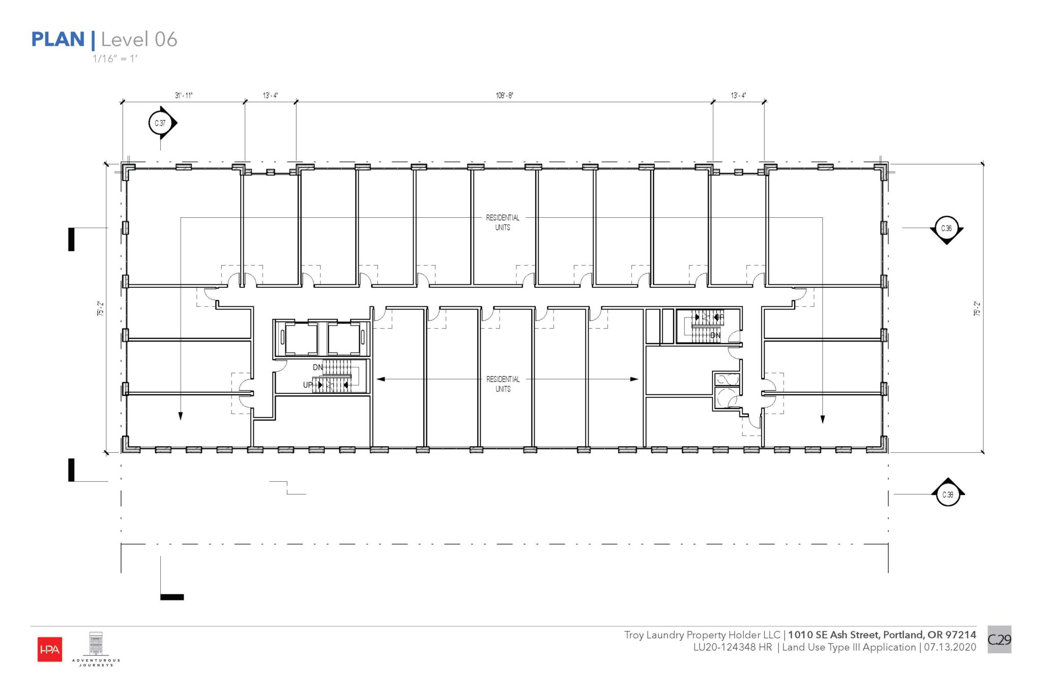 1010 SE Ash Approved by Landmarks Commission (images) – Next Portland