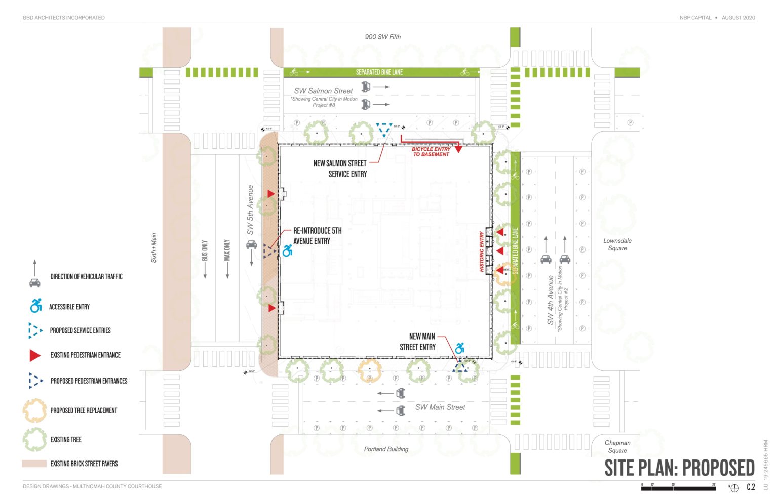 Multnomah County Courthouse Re-Use Approved (images) – Next Portland