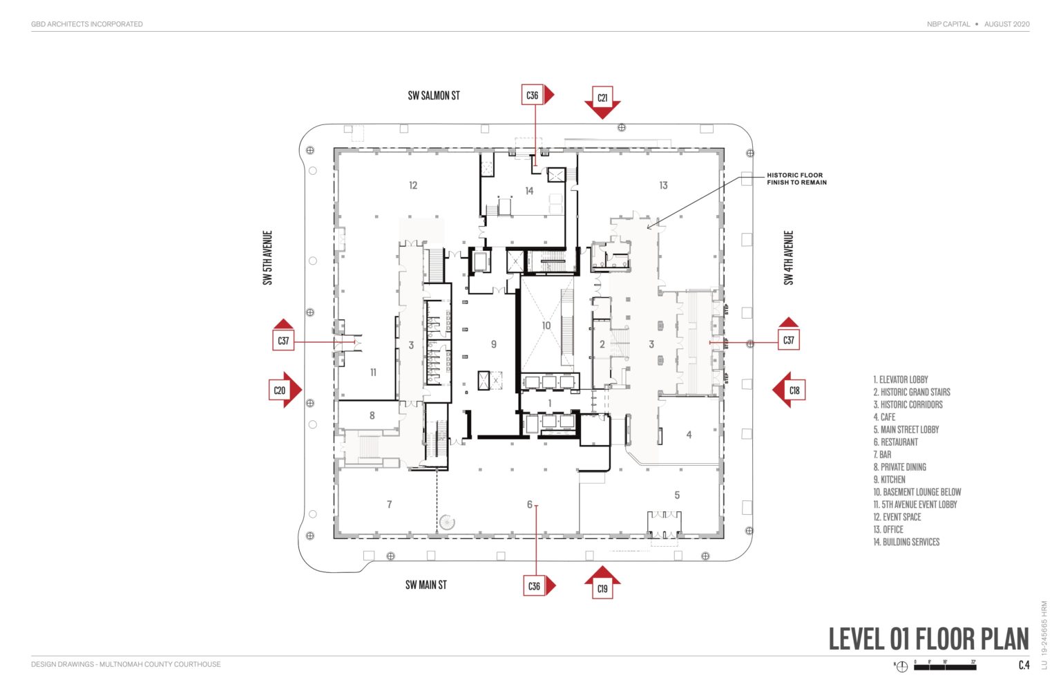 Multnomah County Courthouse Re-Use Approved (images) - Next Portland
