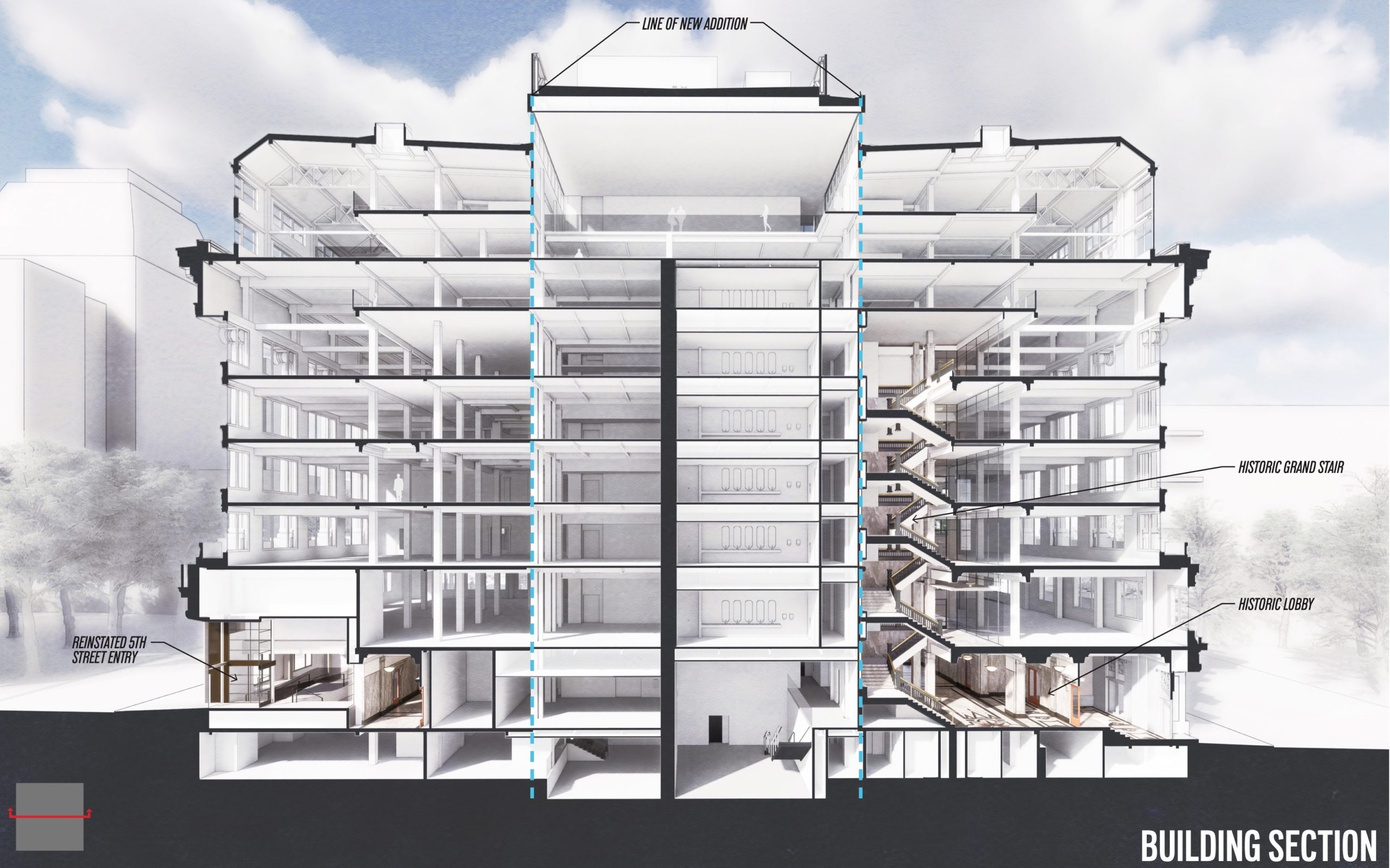 Multnomah County Courthouse Re-Use Approved (images) – Next Portland