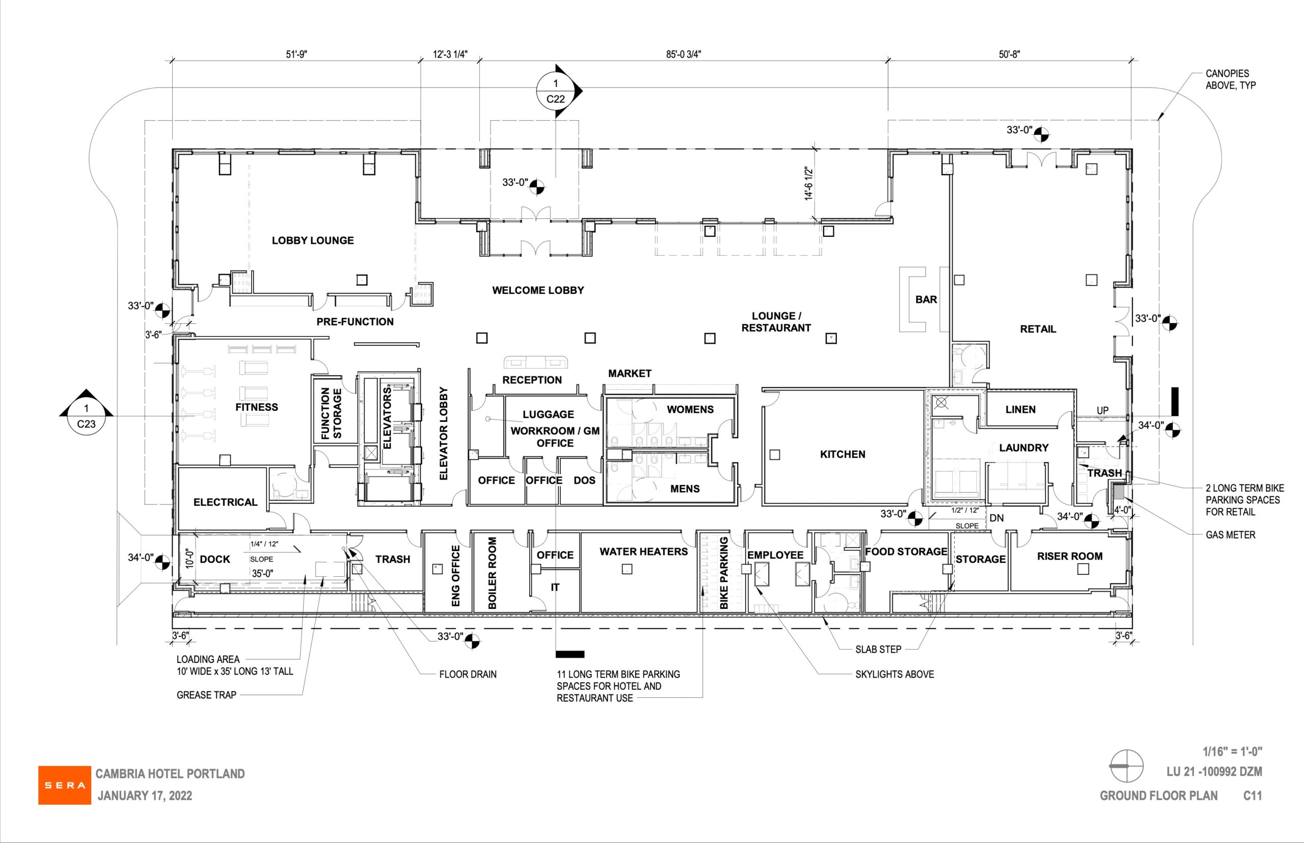 Design Commission Approves Choice Cambria Hotel (images) – Next Portland
